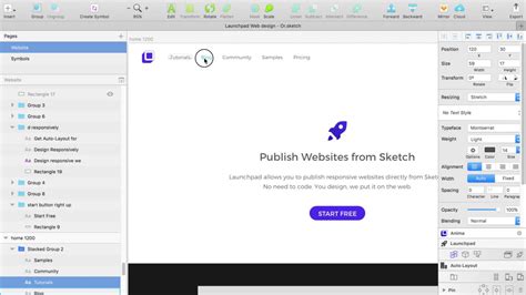 launchpad sketch at explore collection of