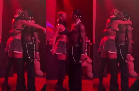 Rema And Ayra Starr Set Tongues Wagging As They Nearly Kiss On Stage ...