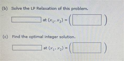 Solved Consider The Following All Integer Linear Program Max Chegg