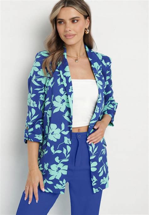 Born2be Niebieska Marynarka Damska Ceny I Opinie Ceneopl