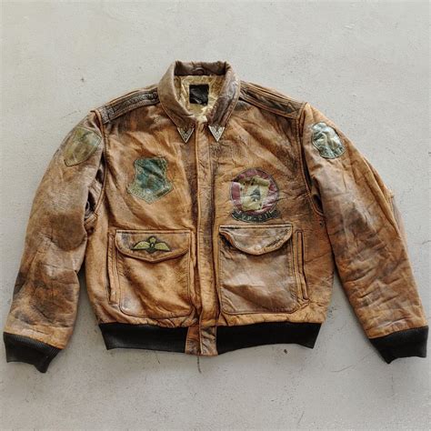 Avirex Type A 2 Us Army Air Forces Leather Flight Depop