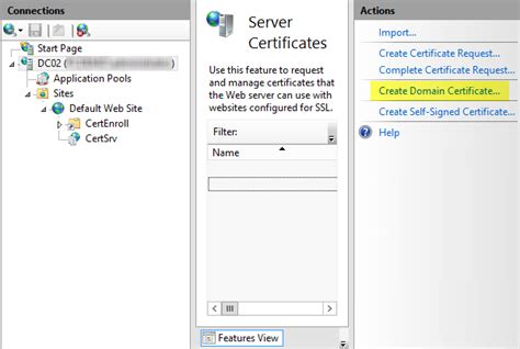 SharePoint The PC Way How To Create An HTTPS Friendly For Your Active Directory Certificate