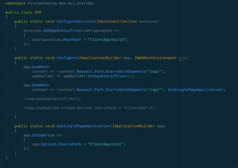 Invalidoperationexception The Spa Default Page Middleware Could Not