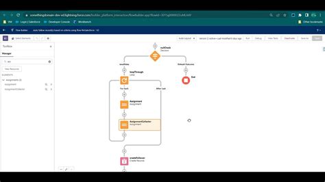 find a particular element in a complex flow insalesforce youtube