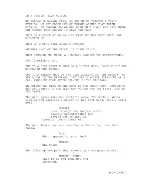 Finaldraft Of The Pilot Script Pdf Docdroid