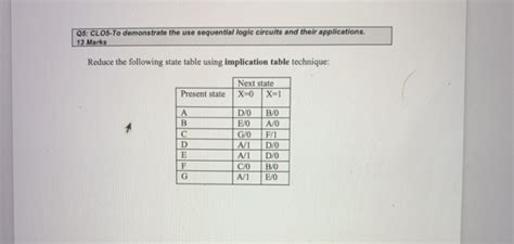 solved q5 clos to demonstrate the use sequential logic