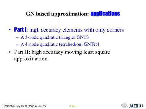 Ppt A Formulation Of Generalized Node A Quadratic Tetrahedrontriangle With Only Corners