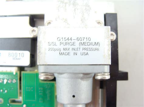 Agilent G1544 60710 S Sl Purge Medium Inlet Epc For Agilent 6890 As