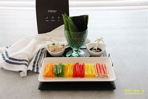 불 사용 안해 여름에 제격 셀프김밥