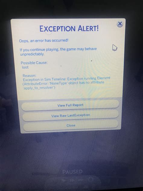 The Sims Glitch Reset The Sims Technical Support LoversLab