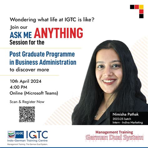 Indo German Ashok Kumar On Linkedin Ask Me Anything Session On 10th April 2024