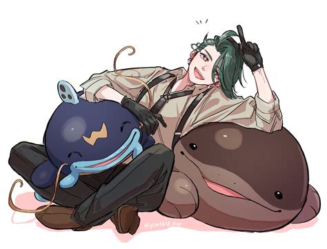 Rika Clodsire And Whiscash Pokemon And 1 More Drawn By Pon