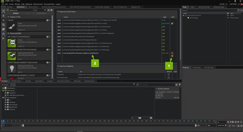 ui window — omniverse workflows
