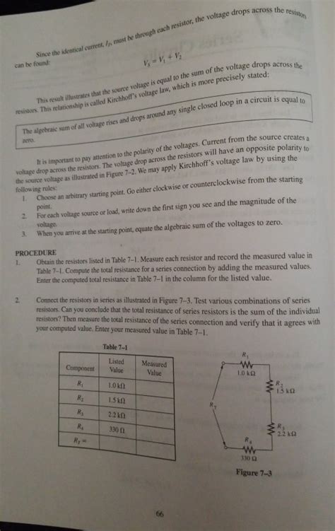 Solved Name Date Class Series Circuits Reading Text