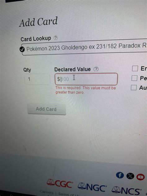 How Do I Know What My Declared Value Is Rcgccomics