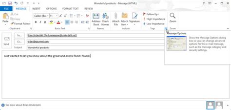 How To Set The Priority Of A Message In Outlook 2013 Dummies