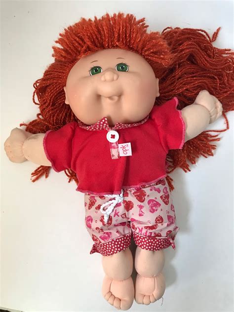 Red Head Cabbage Patch Doll
