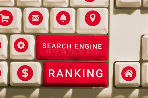 Conceptual Display Search Engine Ranking Word For Rank At Which Site