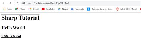 Text Formatting In CSS Sharp Tutorial