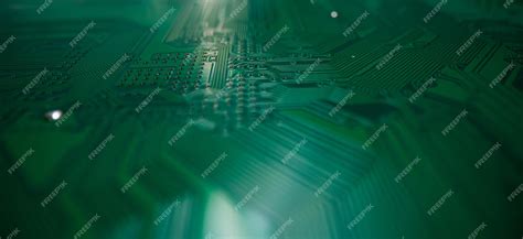 Premium Photo Technology Background With Circuit Board Electronic Computer Hardware Technology