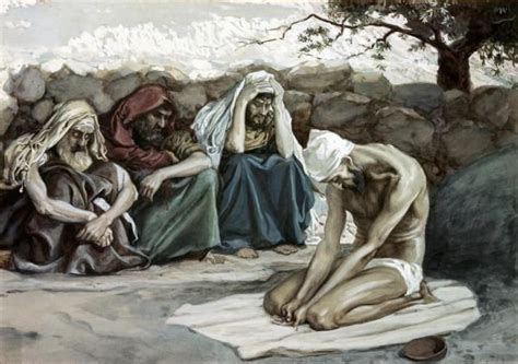Jobs Three Friends Eliphaz The Temanite Bildad The Shuhite And Zophar