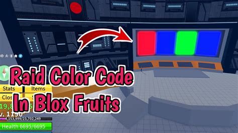 Blox Fruit Raid Color Code Hướng dẫn chi tiết các mã màu trong Blox Fruit