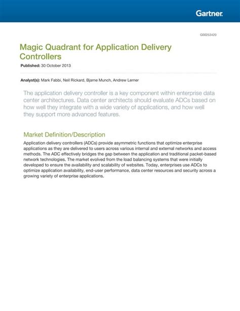 G102013 Application Delivery Controllers Pdf