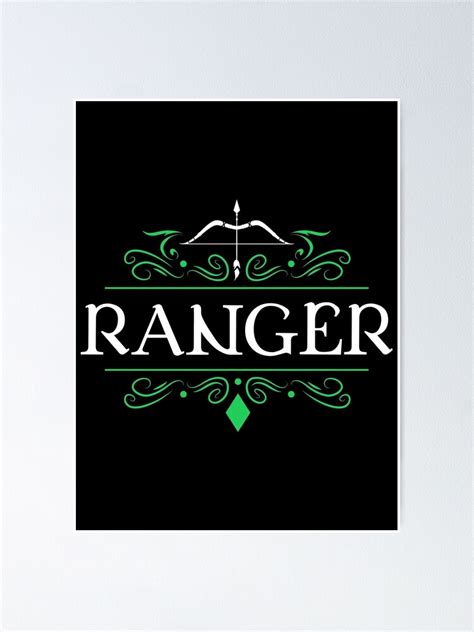 Ranger Character Class Tabletop Rpg Gaming Role Playing Series