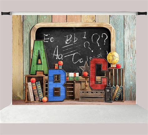 Buy Kate 10x65ft Welcome To School Photo Backdrops Classroom Colorful
