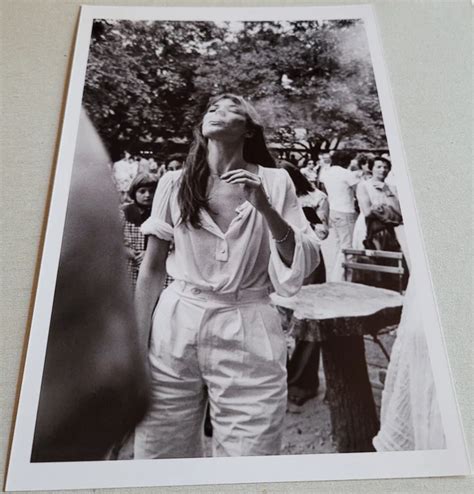 Schauspielerin Jane Birkin Erotikfilm Star Foto Im Format Ca 13 X 19