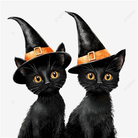 검은 고양이와 귀여운 할로윈 의상 소년 할로윈 복장 Png 일러스트 및 이미지 에 대한 무료 다운로드 Pngtree