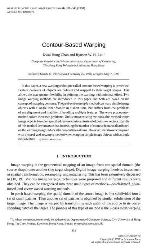 pdf contour based warping dokumen tips