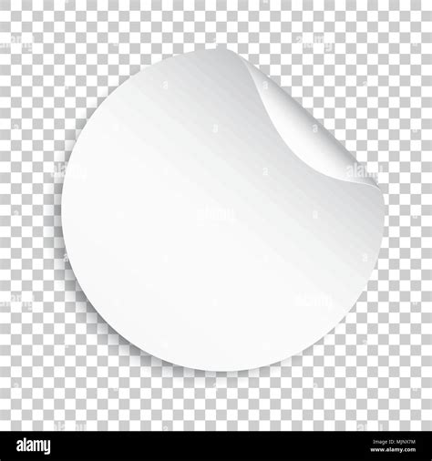 Blank Sticker Vector