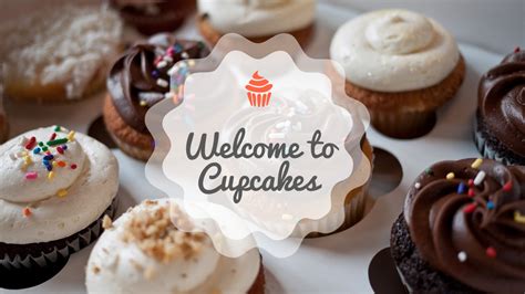 Sweet Cupcakes Powerpoint Templates Design
