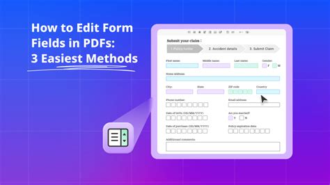 How To Edit Form Fields In Pdfs Property And Order Updf