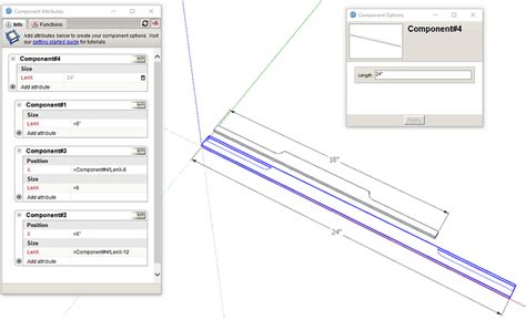 Dynamic Component With Curved Area Dynamic Components Sketchup