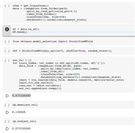 is it possible to implement cross validation in fastai fastai fast ai course forums