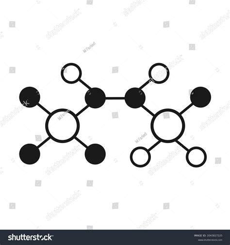 Vector Image Molecular Structure Stock Vector Royalty Free Shutterstock