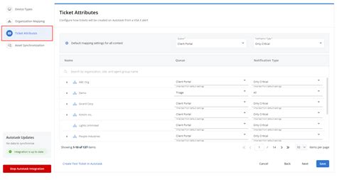 Autotask Integration