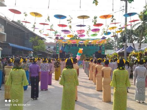 ကျိုက်လတ်မြို့နယ်တွင် ၁၃၈၃ ခုနှစ်မြန်မာ့ရိုးရာ ယဉ်ကျေးမှု အတာသင်္ကြန်ပွဲတော် ဖွင့်ပွဲ အခမ်းအနား
