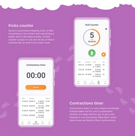 Pregnancy Tracker App Ui Design Behance