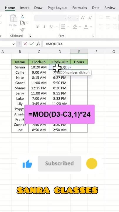 Mod Function In Excel Advanceexcel Computershortcutkeys Computerknowledge Shorts