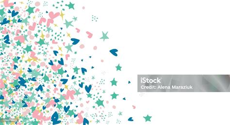 다양한 크기의 화려한 공이 있는 추상적인 배경입니다 다채로운 무작위 비행 공 가로 배경입니다 텍스트를 위한 공간 벡터 일러스트 레이 션 곡선에 대한 스톡 벡터 아트 및 기타