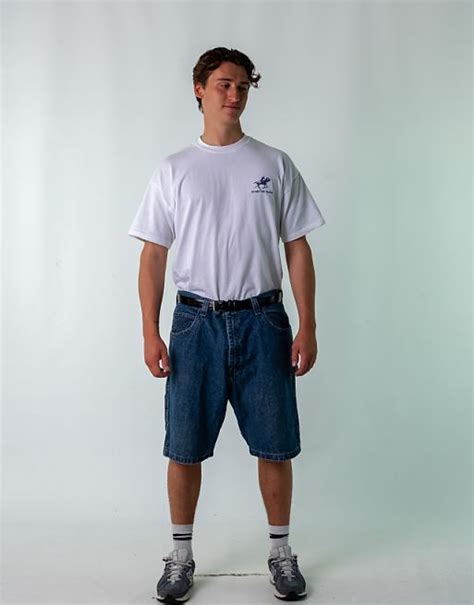 Vintage Wrangler 38 Denim Carpenter Jorts Shorts Light Blue Asos