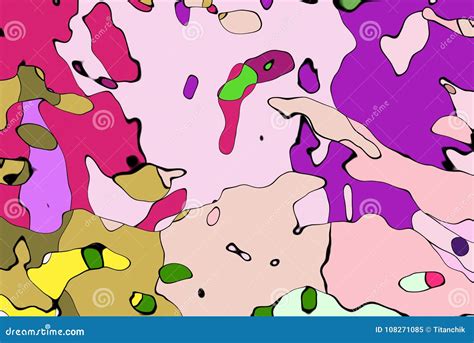 Ornament Graphics Mathematic Pattern Stock Illustration Illustration