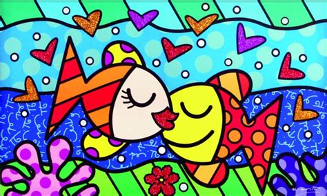 로메로 브리토 Romero Britto 세계적 팝아티스트 작품세계 네이버 블로그