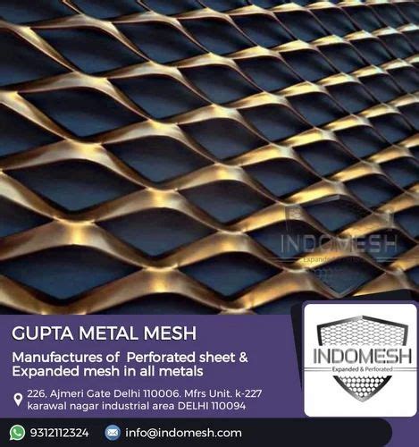 Copper Expanded Mesh At Rs 975 Kg Expanded Metal Mesh In Delhi Id 2849775064448