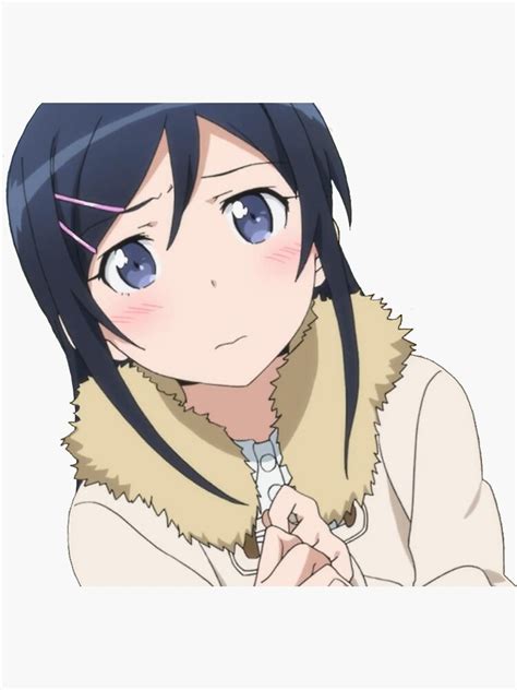 Ayase Aragaki Oreimo Sticker For Sale By Kawaiicrossing Redbubble