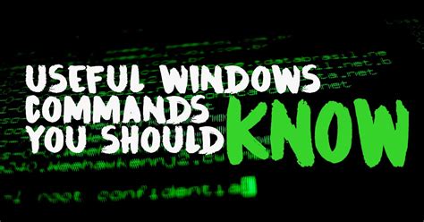 6 Perintah Windows Berguna Yang Harus Anda Ketahui