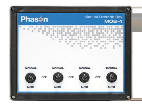 Manual Override Box Phason Controls